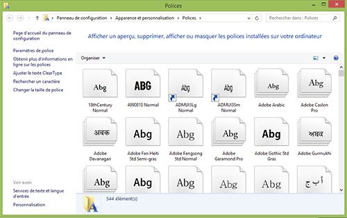 Les commandes Exécuter de Windows 8